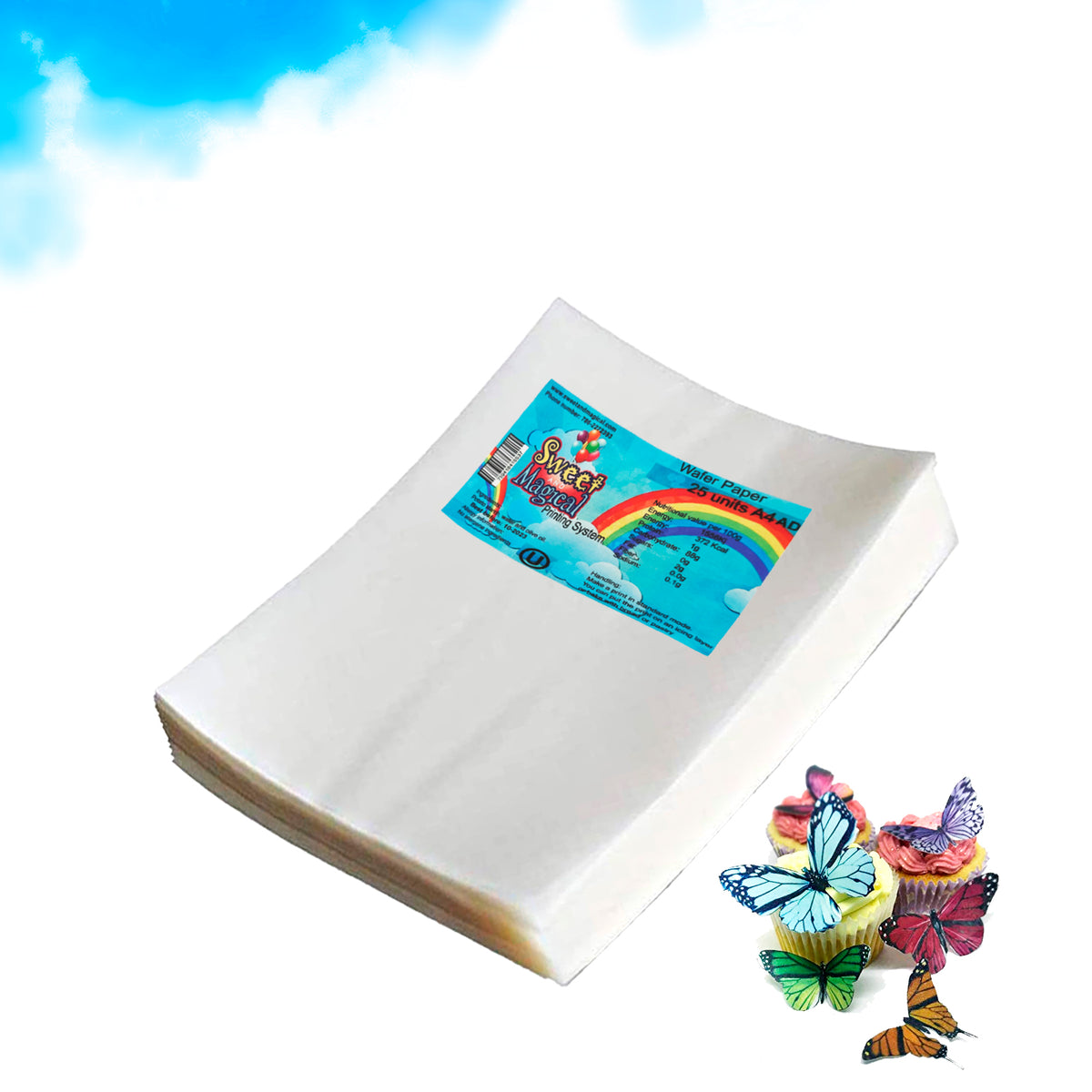 Premium Wafer Sheets (50 sheets)| Sweet and Magical
