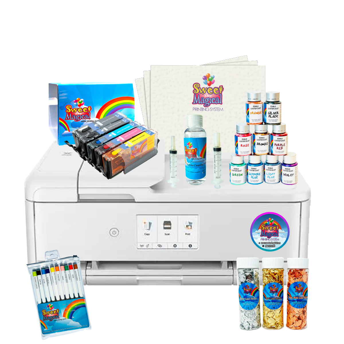 Holidays Edible Bundle | Photo Cake Bundle | Sweet and Magical| Sweet ...